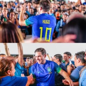 Hugo Motta entra na polêmica da camisa da seleção e prefere a azul ...